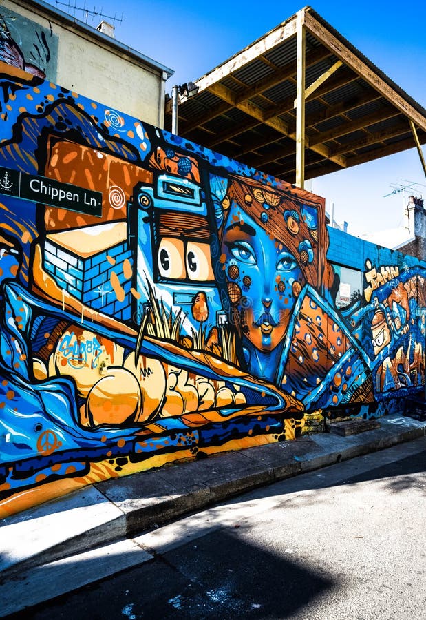 Graffiti Photography editorial photo. Image of murals - 58093671