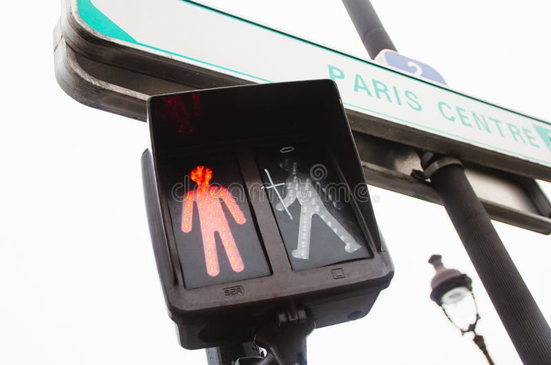 Graffiti with a Priest at a Traffic Light Stock Photo - Image of ...