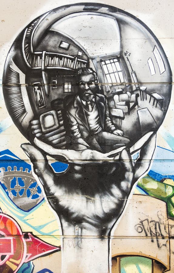 Modern Street Art / Graffiti Editorial Image - Image of spray, ball ...