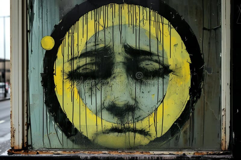 Graffiti on the Side of a Train in Seattle, Washington Stock ...