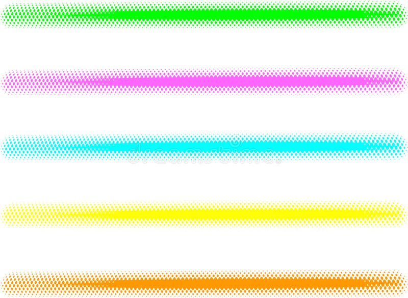 Graffiti Spray Line Effect Made with Halftone Stock Vector ...