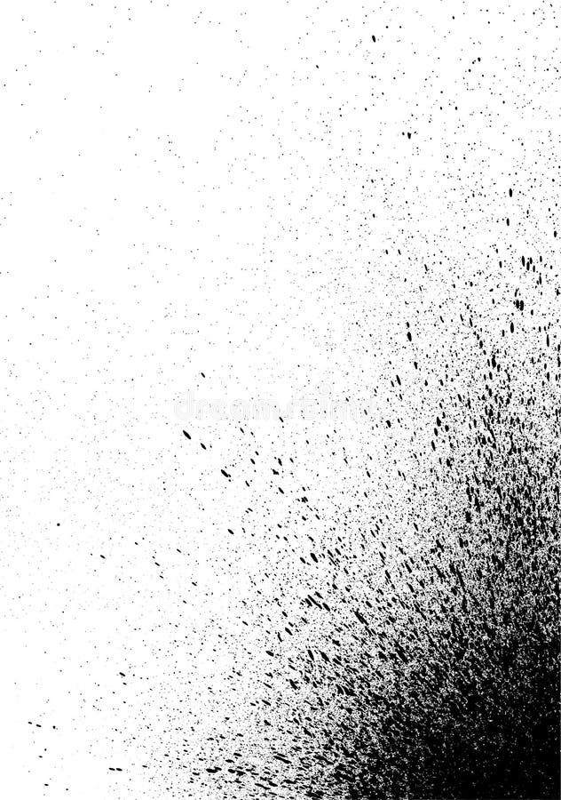 Graffiti Paint Splatter Pattern in White Over Black Stock Vector ...