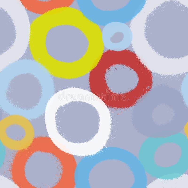 Graffiti Spray Paint Seamless Pattern. Vector Illustration. Stock ...