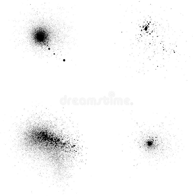 Graffiti Sprayed Number 7 Seven in Black on White Stock Vector ...