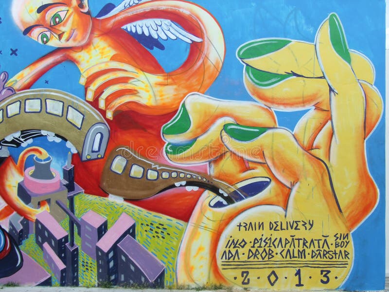 Graffiti editorial photo. Image of bucharest, abstract - 33370681