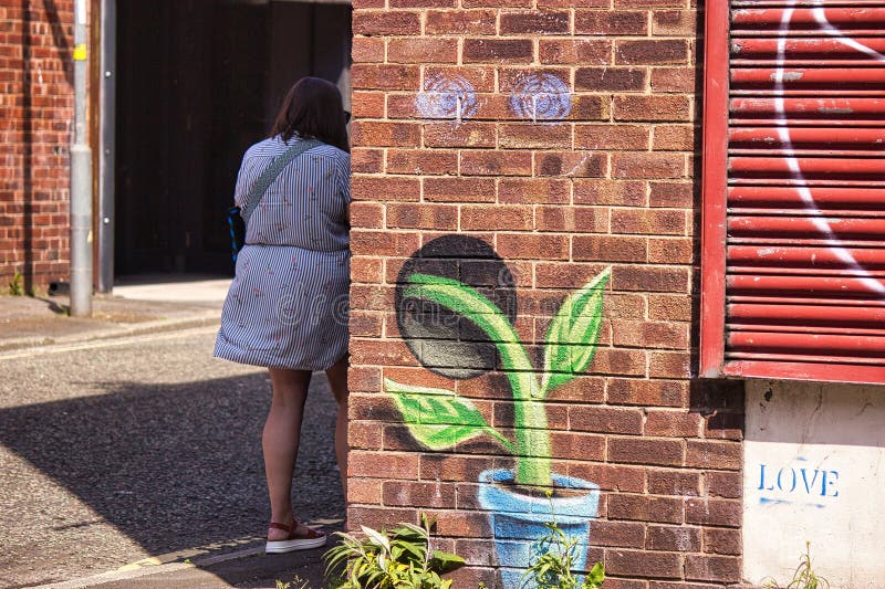 Graffiti and Street Art in Liverpool Editorial Image - Image of ...