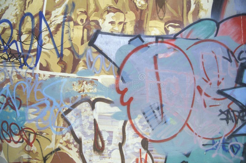 Graffiti of Street Life USA Editorial Photo - Illustration of mural ...
