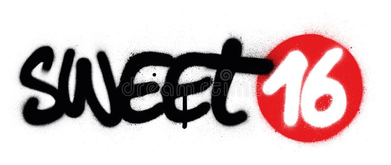 Sweet 16 Writing Stock Illustrations – 12 Sweet 16 Writing Stock ...