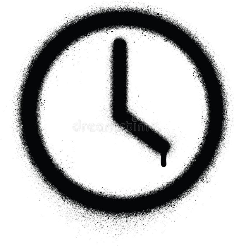 Graffiti Clock Stock Illustrations – 159 Graffiti Clock Stock ...