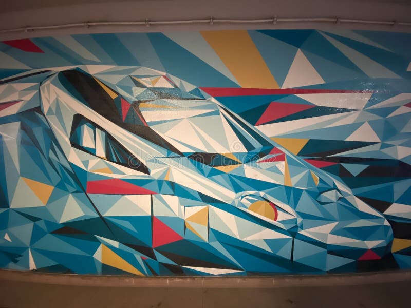 Graffiti. Train Image editorial image. Image of circle - 292256820