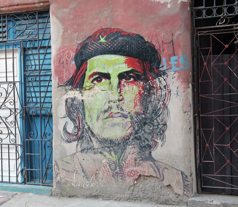 Graffiti Van Guevara Van Che Redactionele Foto - Image of opstand ...
