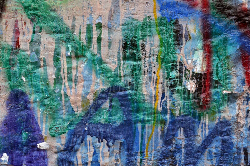 Graffiti Wall stock photo. Image of messy, grunge, scratched - 48305630