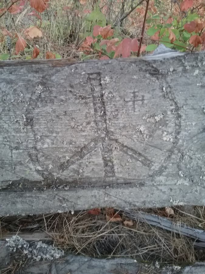 Peace sign stock photo. Image of peace, graffiti, wood - 125711152