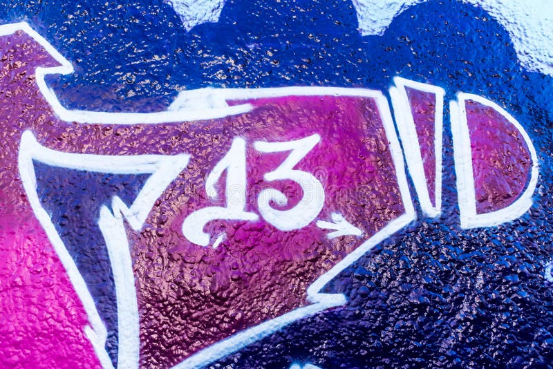 Graffiti Number 13