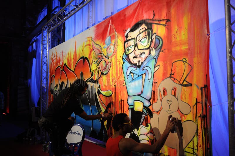 Graffito editorial stock photo. Image of sketched, hood - 24507558