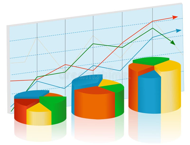 Istogramma In Aumento Di Finanza Infographic Per Le Statistiche, L ...