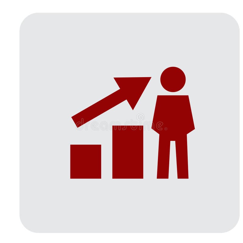 Grafik-Up-Logo-Icon Vector-Illustration Vektor Abbildung - Illustration ...