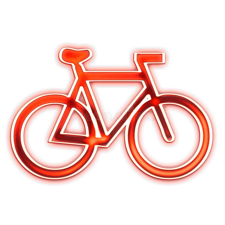 Grafische Het Embleem Van De Fiets Stock Illustratie - Illustration of ...