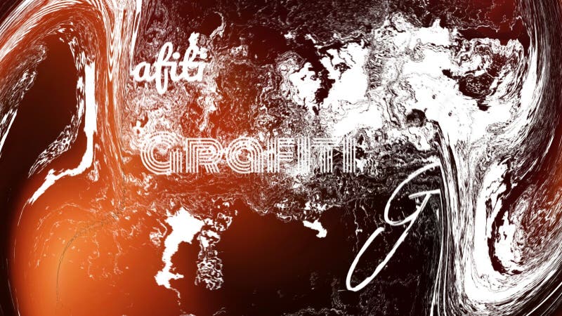 Grafiti Background Abstract Art Letters Words Text Stock Illustration ...