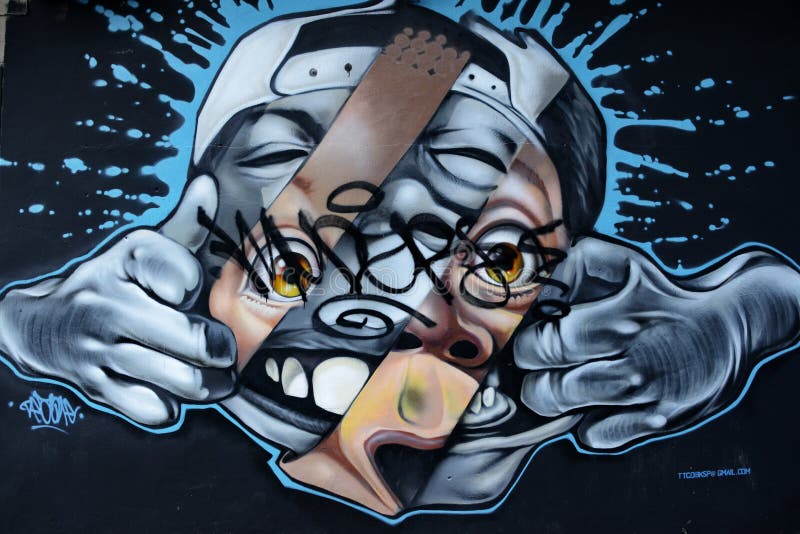 Grafiti editorial photo. Image of pattern, graphitti - 95278301