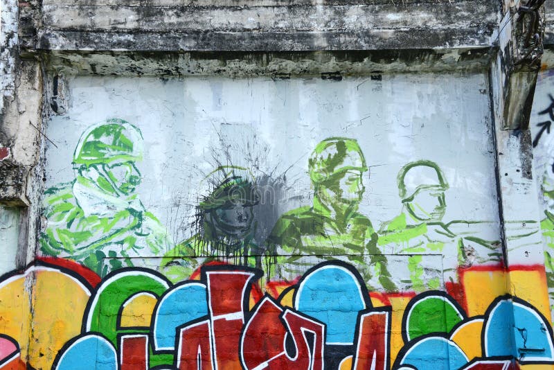 Grafiti editorial image. Image of grafiti, seamless, aerosol - 95279615