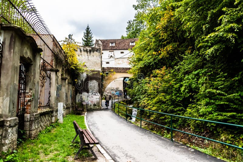 The Graft Bastion in Brasov or the Gate Bastion Editorial Stock Image ...