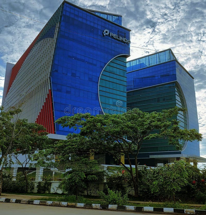 Graha Pelindo 1 Medan Belawan Editorial Image - Image of pelindo ...