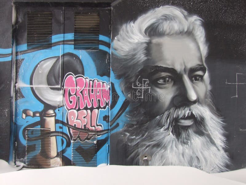 Graham Bell editorial photography. Image of unique, street - 38160482