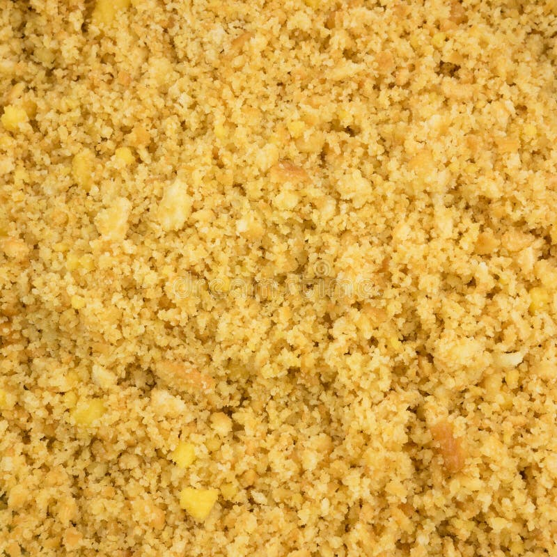The Graham Cracker Crust Mix with Melted Butter Stock Image - Image of ...