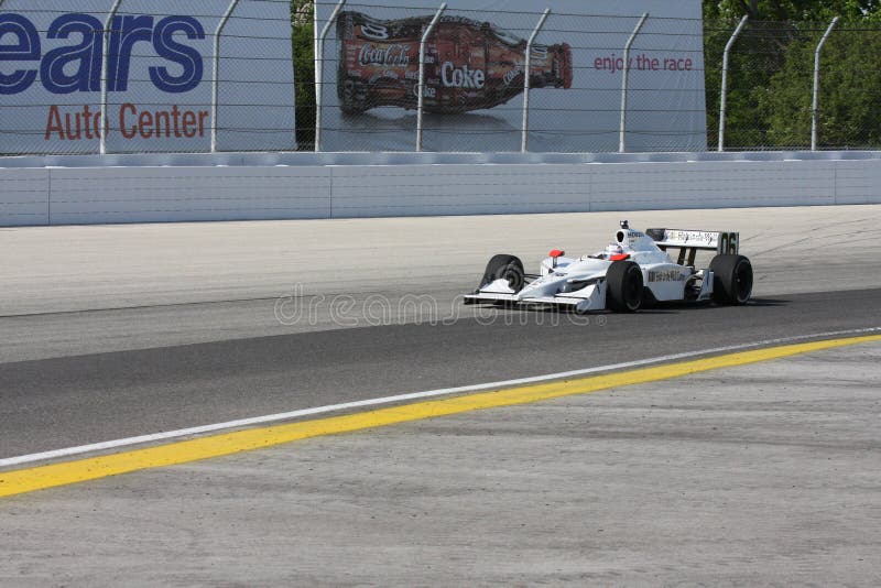 Graham Rahal IndyCar Series Milwaukee Mile 2008 Editorial Photography ...