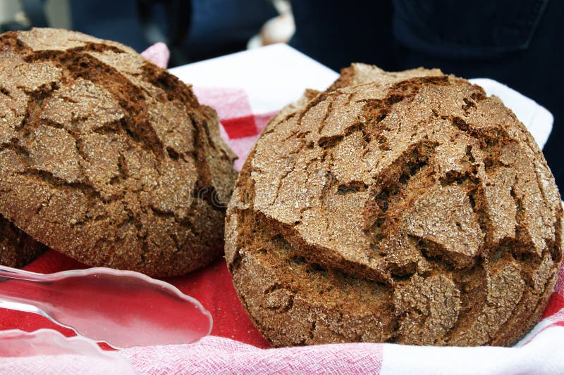 Grain bread round stock image. Image of gastronomy, grain - 67962591