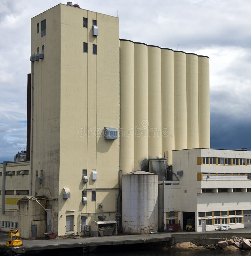 Grain elevator stock photo. Image of granary, depot, industrial - 47480280