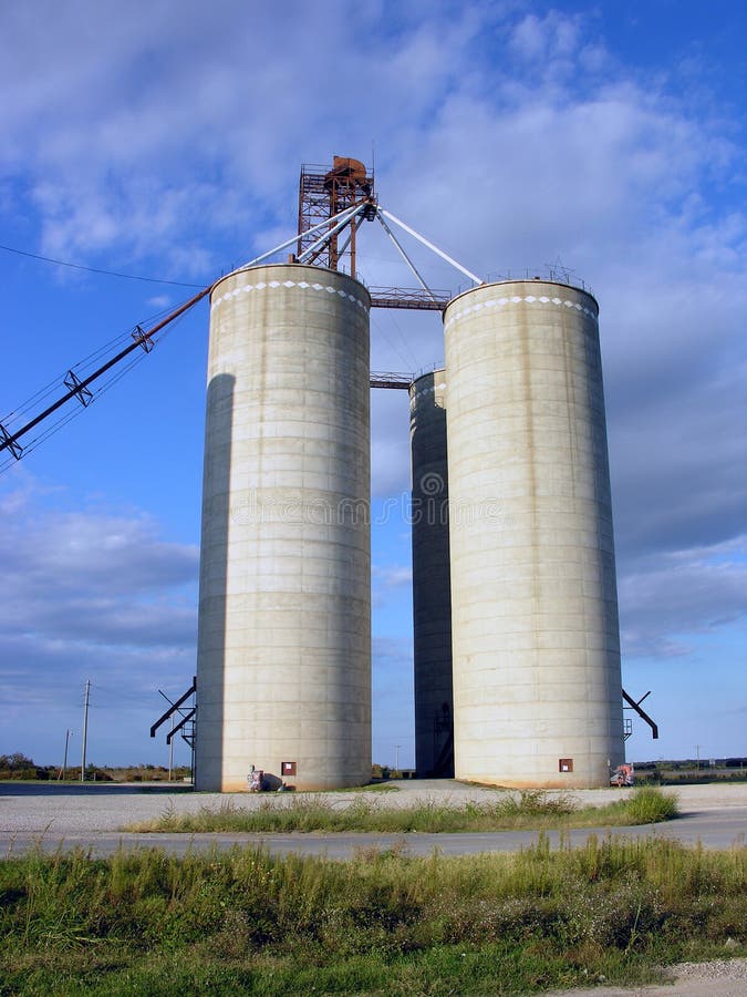 Grain Elevators stock photo. Image of grain, storage, harvest - 301304