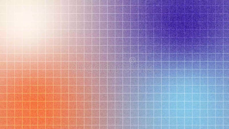Grain Gradient Orange Blue Rotating with Grid Lines Loop Background ...