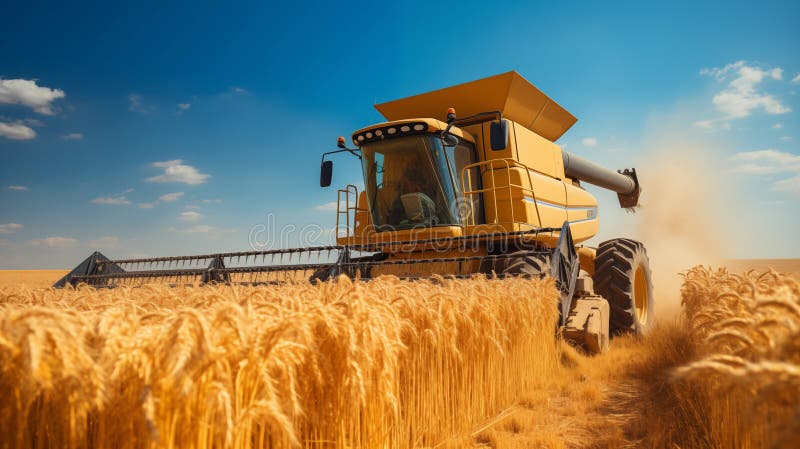 Grain handling stock illustration. Illustration of farmer - 308925985