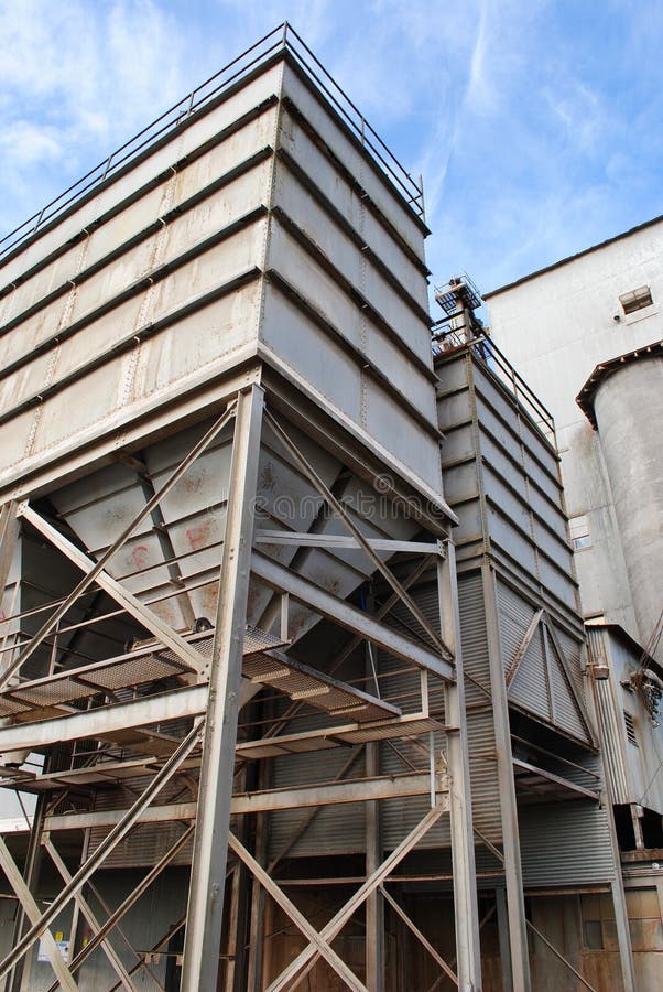 Grain Hopper stock photo. Image of elevator, shipping - 19875288