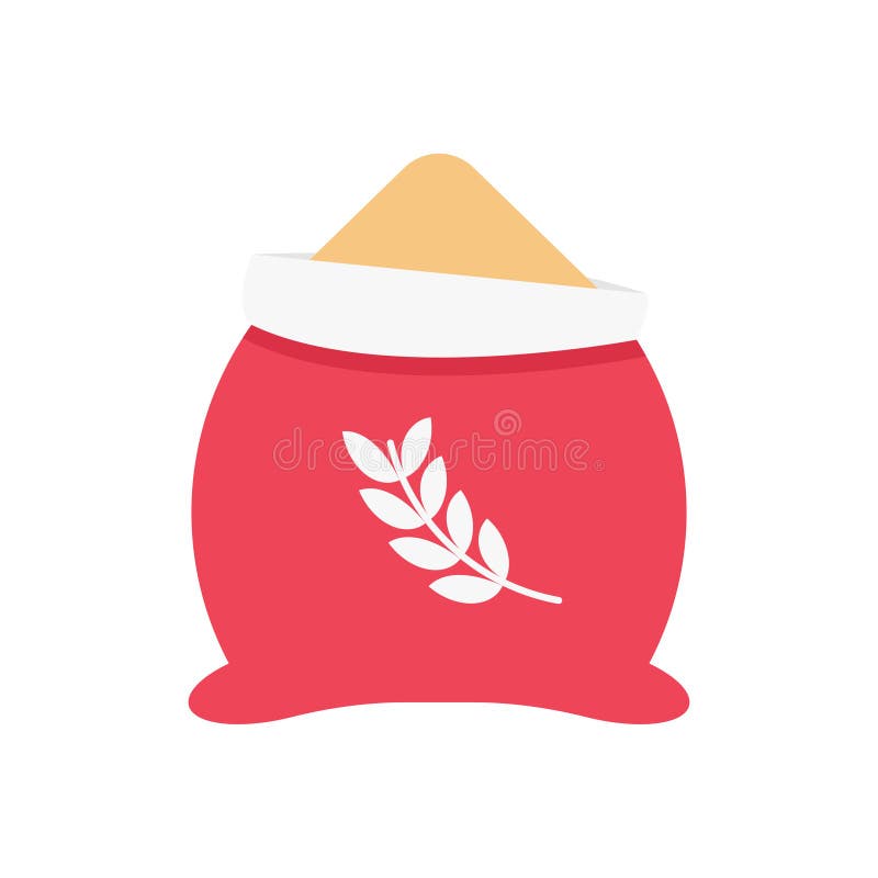Grain Vector Color Flat Icon Stock Vector - Illustration of gluten ...
