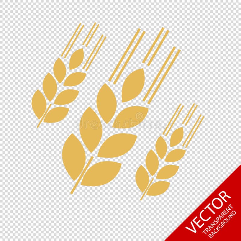 Grain Icons - Vector Illustration - Isolated on Transparent Background ...