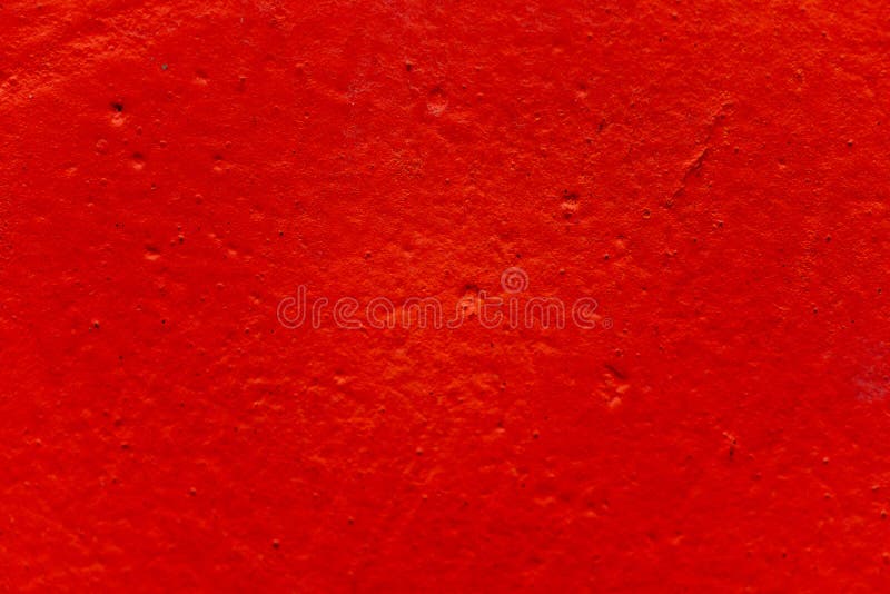Grain Red Dribbled Paint Wall Background or Texture. Wide Background ...