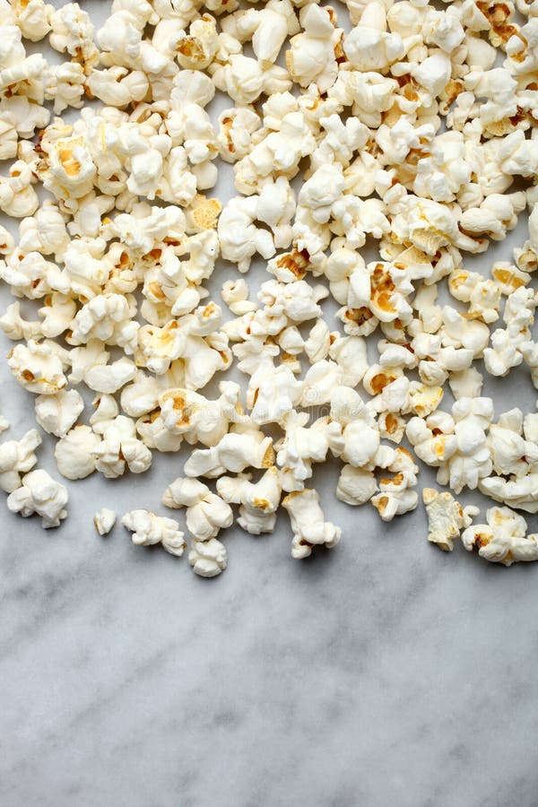 A grain of salted popcorn stock photo. Image of snack - 118130438