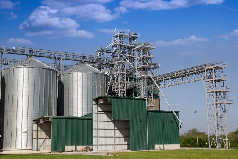 Grain Storage Steel Silos. Silo System. Flat Bottom Silos, Flat Bottom ...