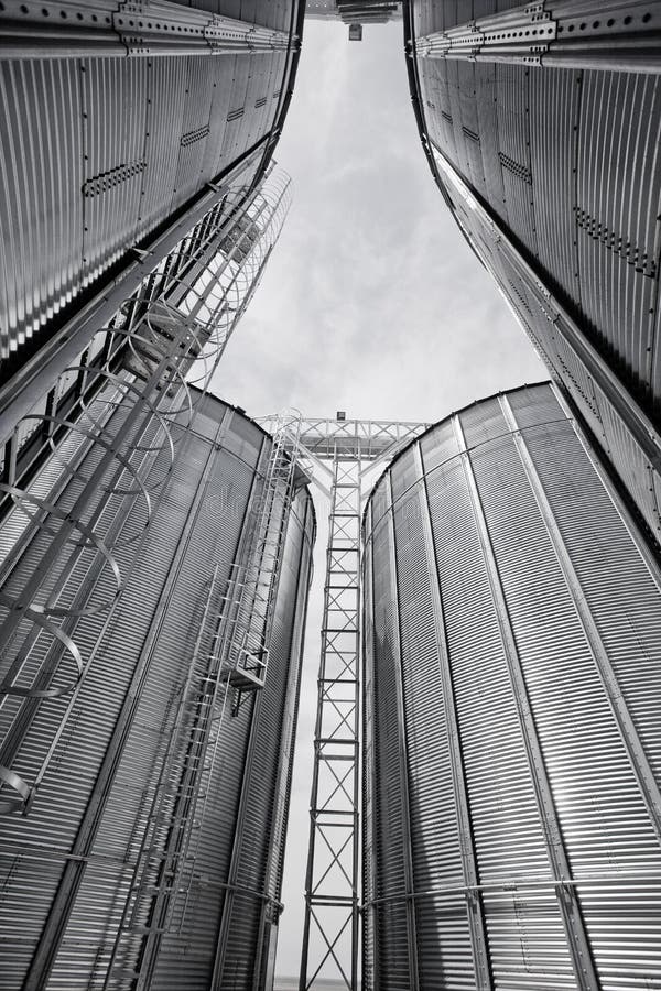Grain storage stock image. Image of maintain, cage, technology - 61324523