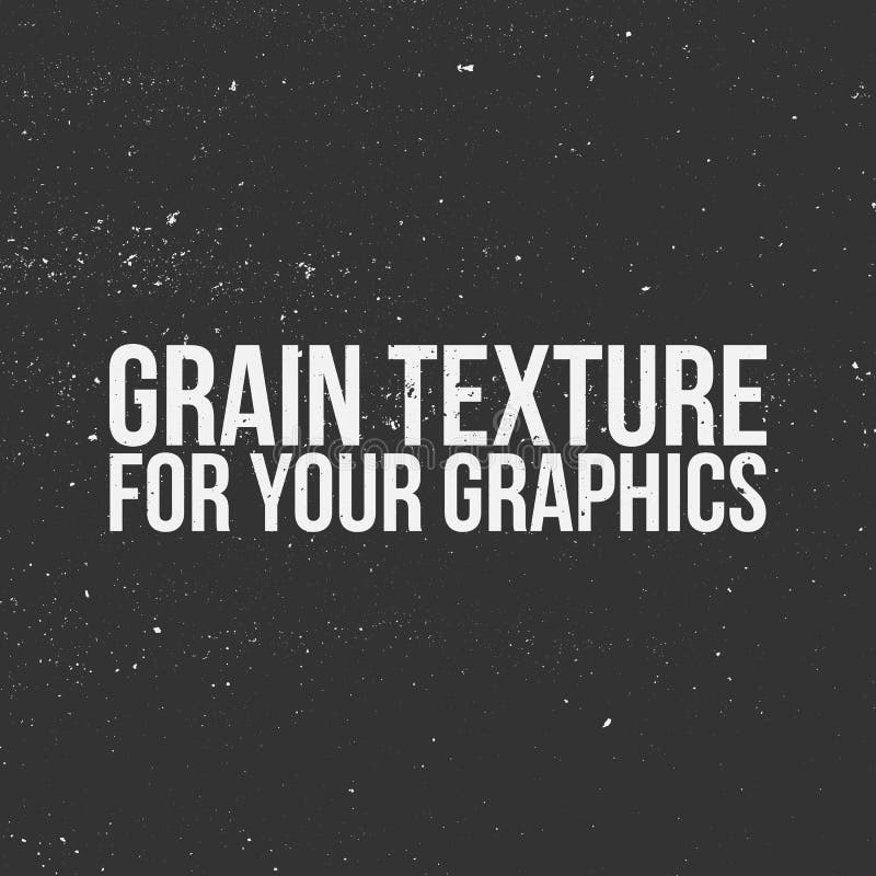 Grain Texture for Your Graphics Stock Vector - Illustration of design ...