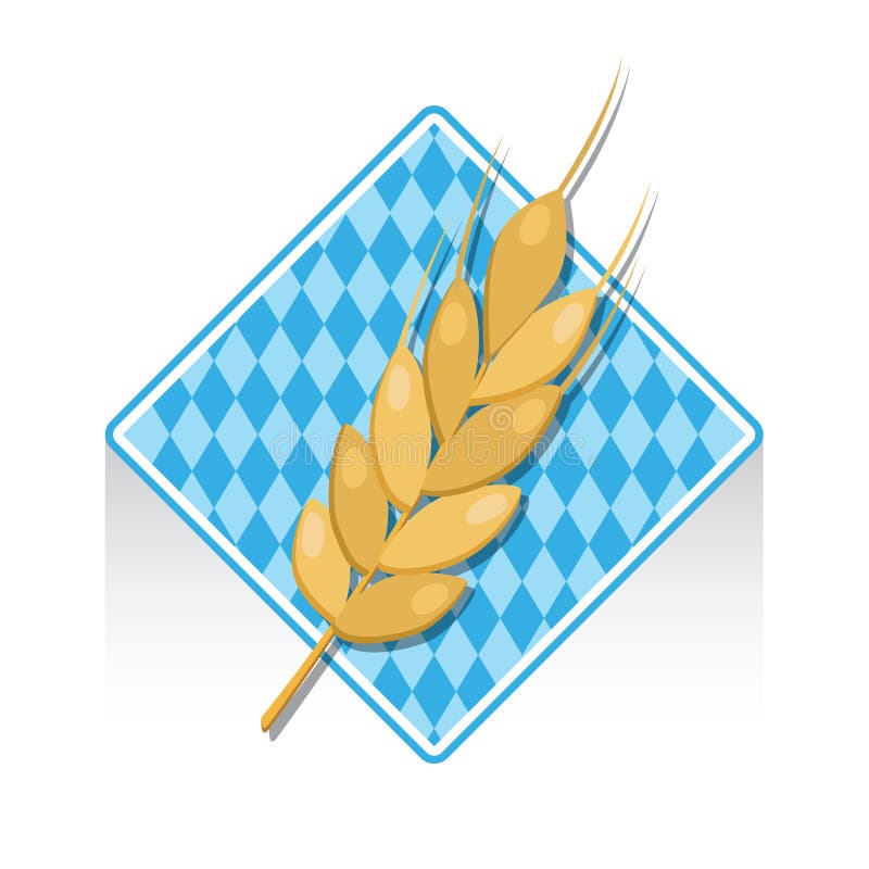 Grain. Vector Illustration Decorative Design Stock Vector ...