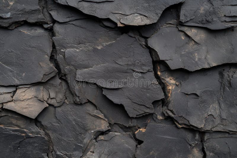 Grained Anthracite Black Surface with Textured Detail Stock ...