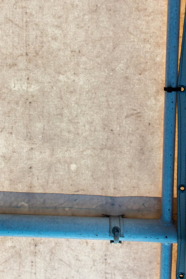 Grained Wall Texture and Blue Pipe Stock Photo - Image of natural, aged ...