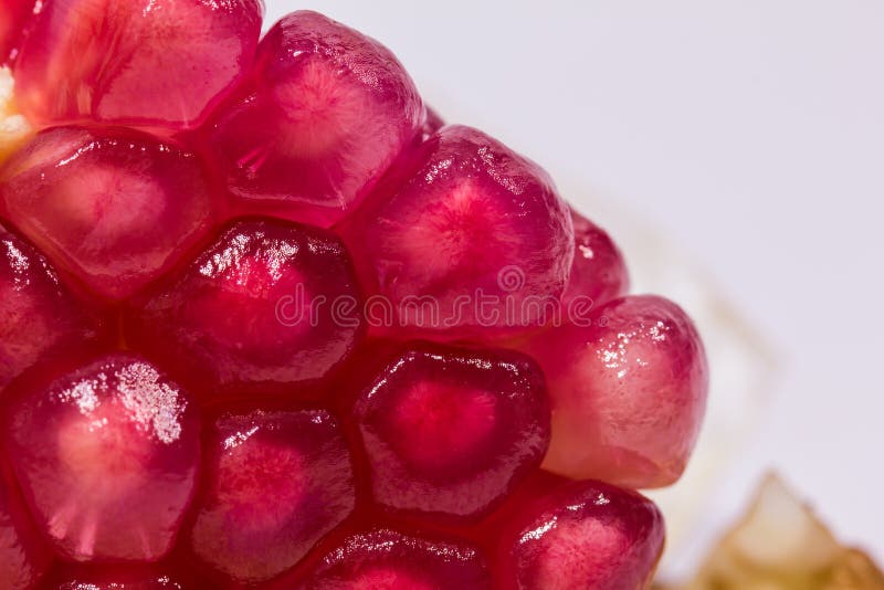 Graines Rouges De Grenade, Fruits Photo stock - Image du sain, image ...