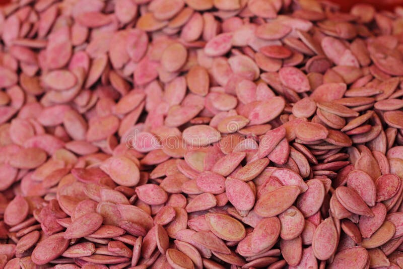 Graines rouges de melon photo stock. Image du casse, chinois - 89178