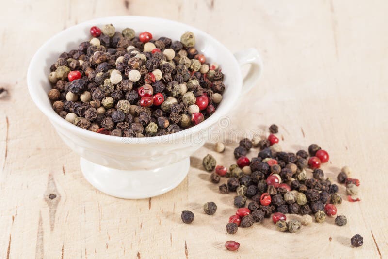 Colorful pepper grains stock photo. Image of food, herb - 5652806