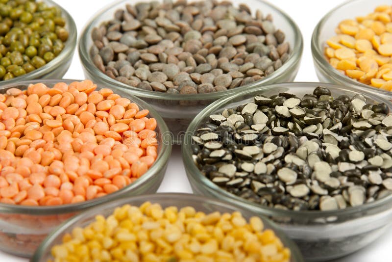 Grains pulses and beans stock image. Image of grains - 22422321
